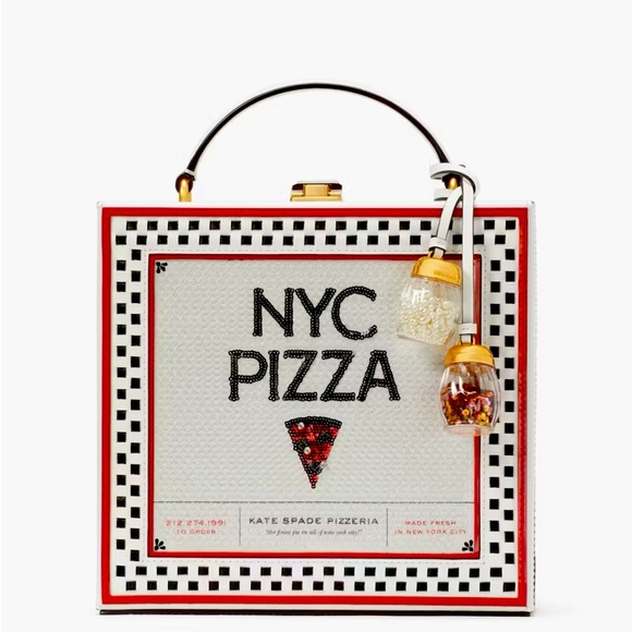 kate spade | Bags | Kate Spade 3d Pizza Box Bag | Poshmark
